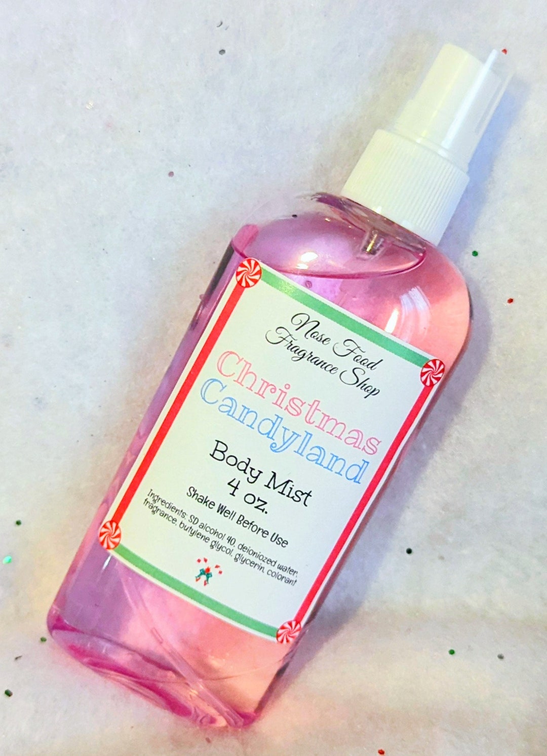 Christmas Candyland Body Mist, Body Spray, Fragrance Mist, Body Splash ...