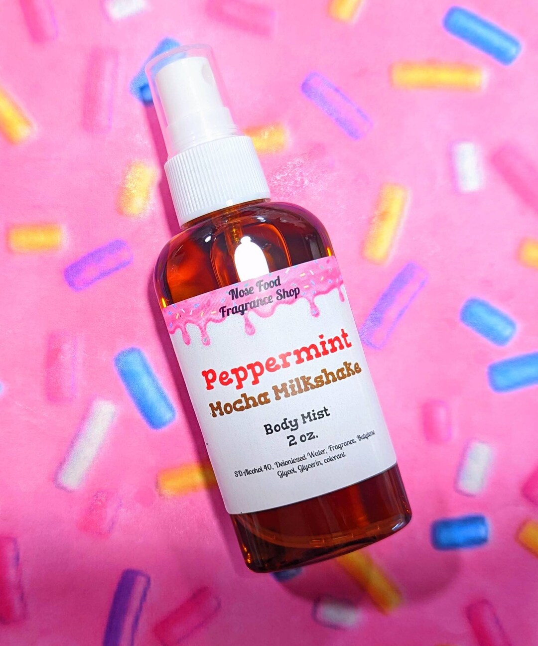 Peppermint Mocha Milkshake Body Mist, Body Splash, Body Spray ...