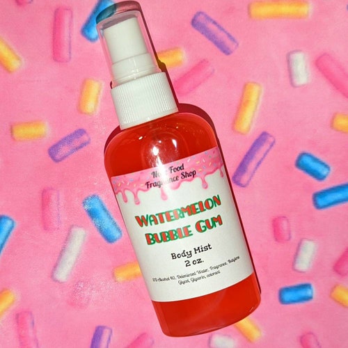 Watermelon Bubble Gum Body Mist Perfume Body Spray Body - Etsy