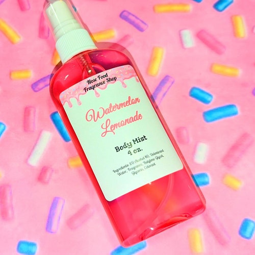 Watermelon Lemonade Body Mist Perfume Body Spray Body - Etsy