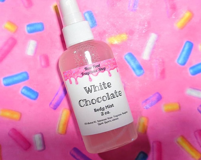 White Chocolate Body Mist, Body Splash, Body Spray, Fragrance Mist ...