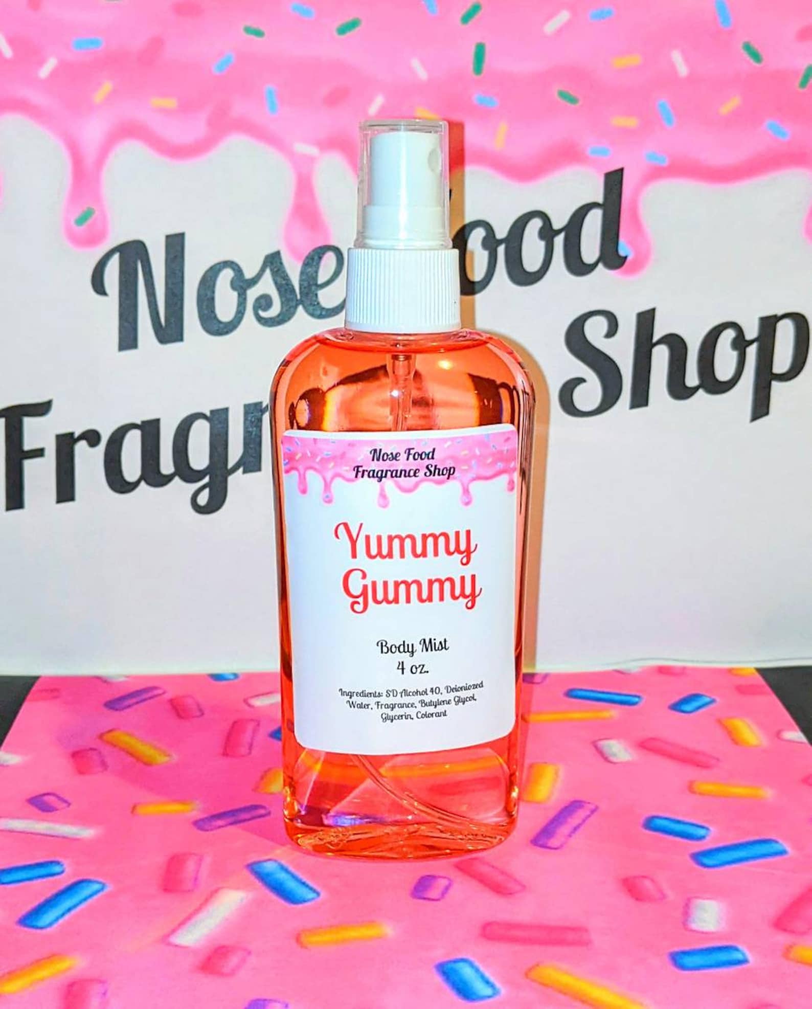 Yummy Gummy Body Mist, Gummy Bear Body Spray, 90's Nostalgia, Gift ...