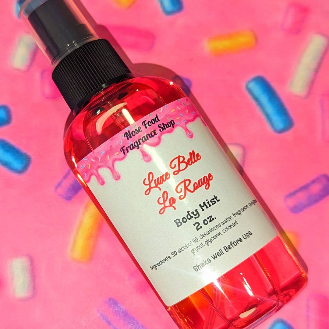 Luxe Belle La Rouge Body Mist, Body Splash, Body Spray, Fragrance Mist ...