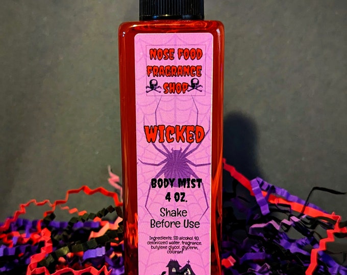 Wicked Body Mist, Body Splash, Body Spray, Fragrance Mist, Perfume ...