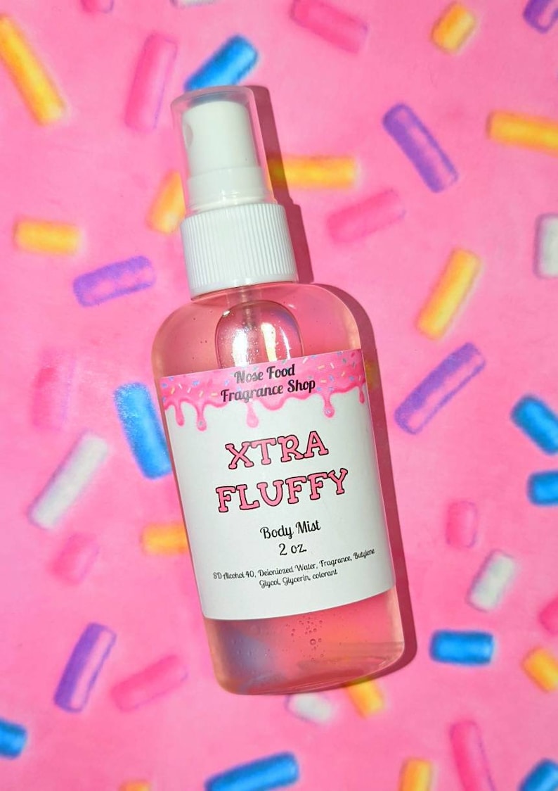 Xtra Fluffy Body Mist Body Splash Body Spray Fragrance - Etsy