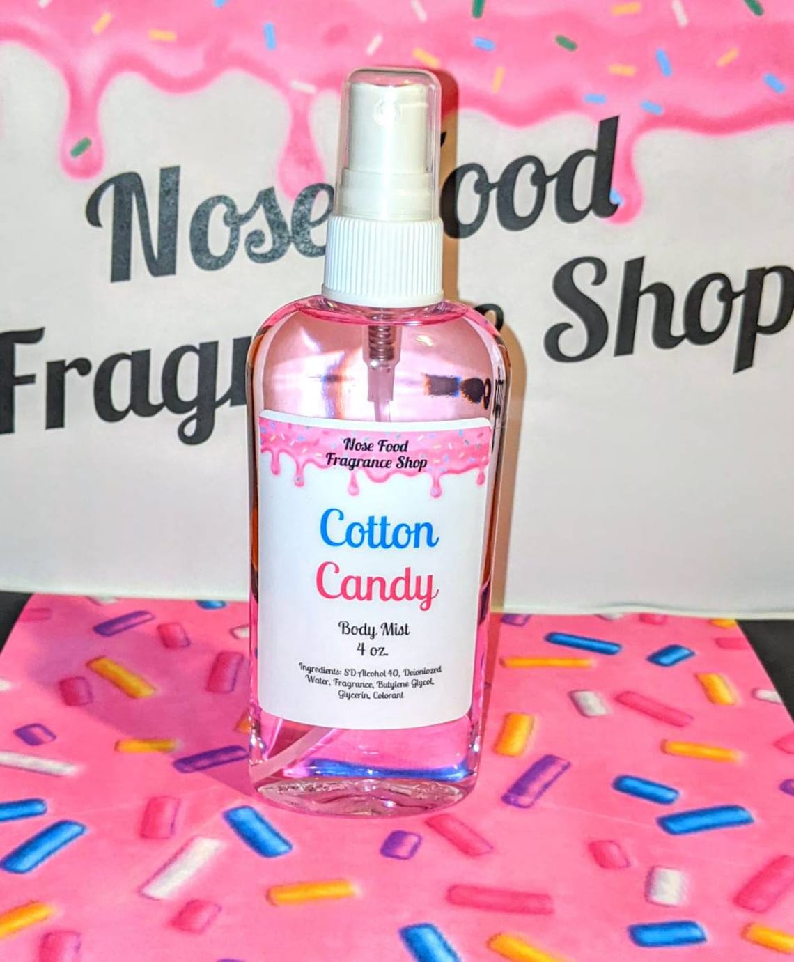 Cotton Candy Body Mist Perfume Body Spray Body Splash - Etsy