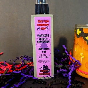 Marissa's Deadly Obsession Body Mist, Body Splash, Body Spray ...