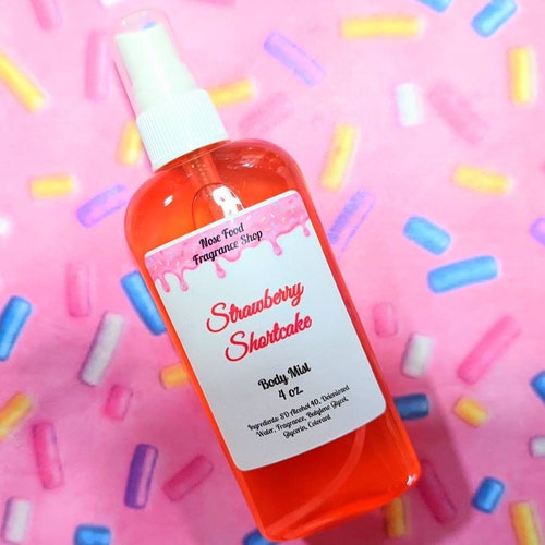 Strawberry Shortcake Body Mist Perfume Body Spray Body - Etsy