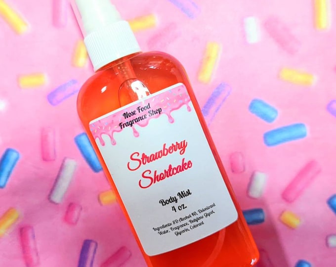 Strawberry Shortcake Body Mist, Perfume, Body Spray, Body Splash ...