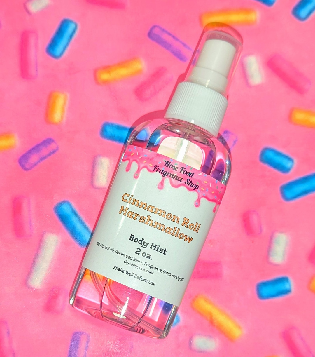 Cinnamon Roll Marshmallow Body Mist, Body Splash, Body Spray, Fragrance ...
