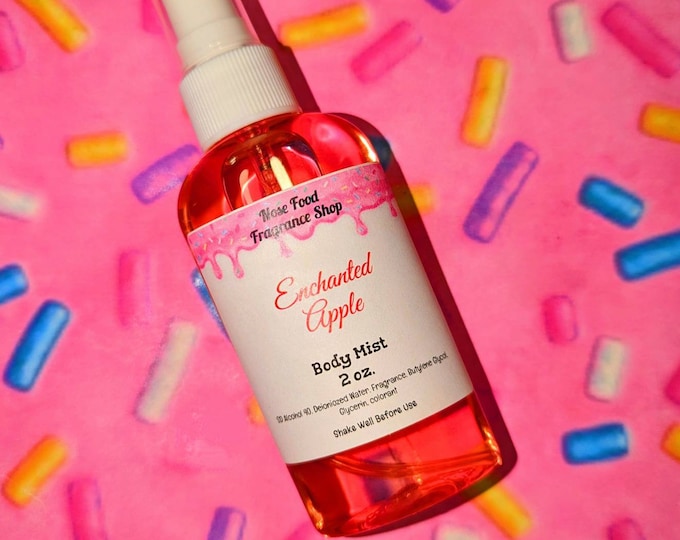 Enchanted Apple Body Mist, Body Splash, Body Spray, Fragrance Mist ...