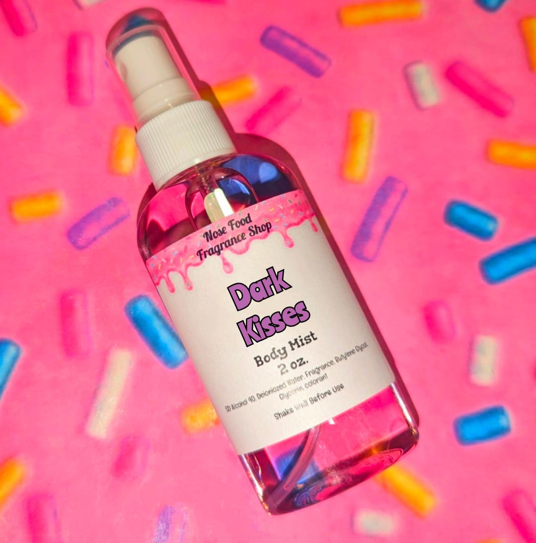 Dark Kisses Body Mist, Body Splash, Body Spray, Fragrance Mist, Perfume ...