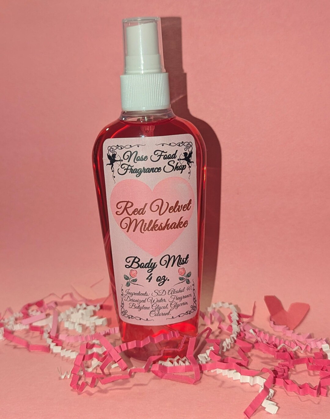 Red Velvet Milkshake Body Mist, Perfume, Body Spray, Body Splash ...