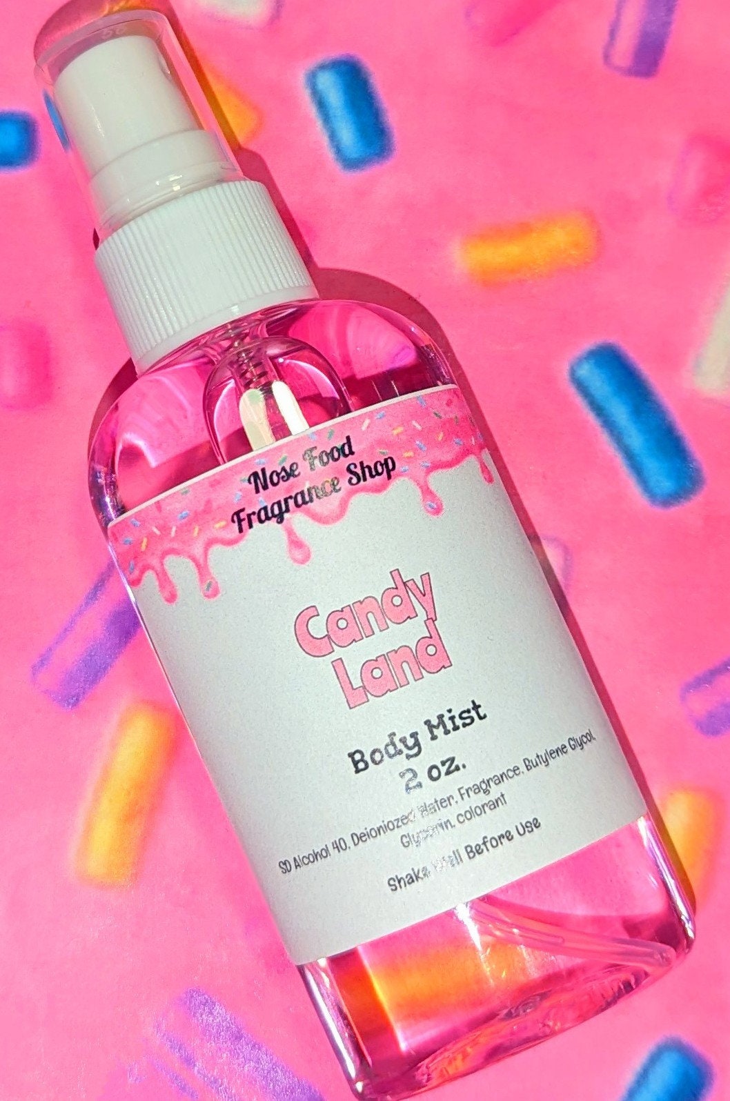 Candy Land Body Mist, Body Splash, Body Spray, Fragrance Mist, Perfume ...