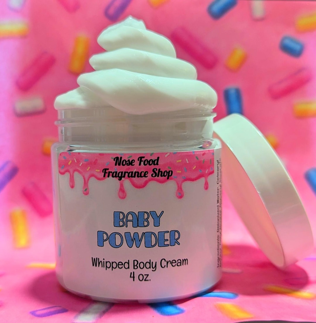 Baby Powder Whipped Body Cream, Moisturizer, Lotion,luxury Body Cream ...