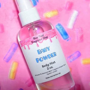 Baby Powder Body Mist, Body Splash, Body Spray, Fragrance Mist, Perfume ...