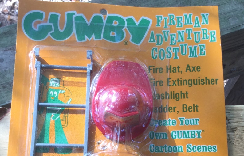 3 Gumby Costumes , Cowboy, Astronaut and Fire Man - Etsy