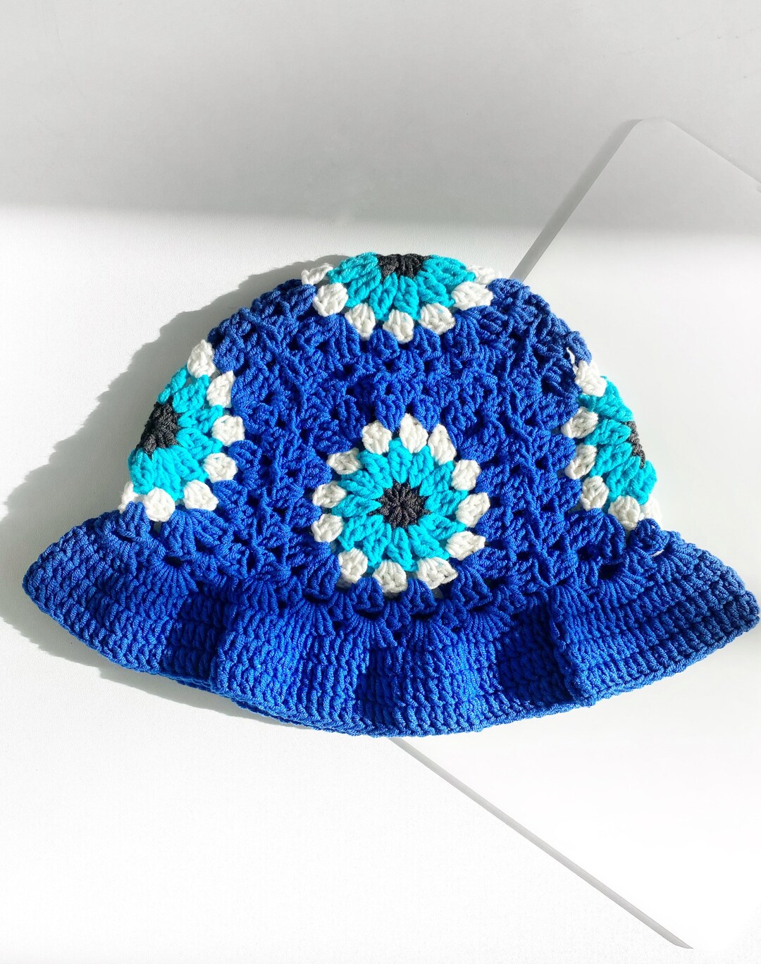 Evil Eye Crochet Bucket Hat - Etsy