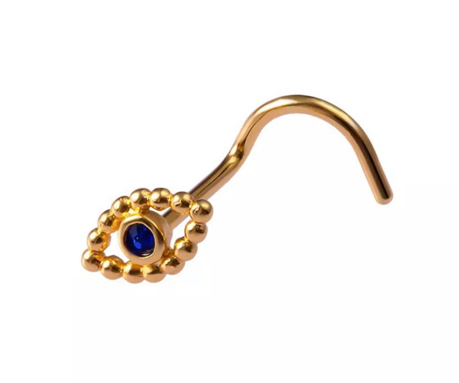 Evil Eye Nose Ring | Etsy