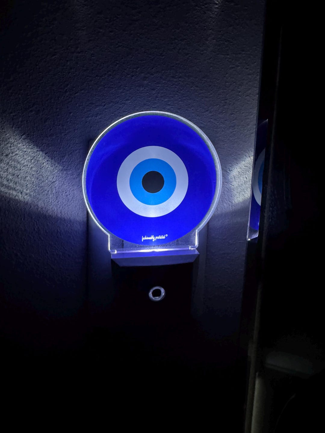 Evil Eye Night Light: Sensor Activated Home Protection Decor - Etsy