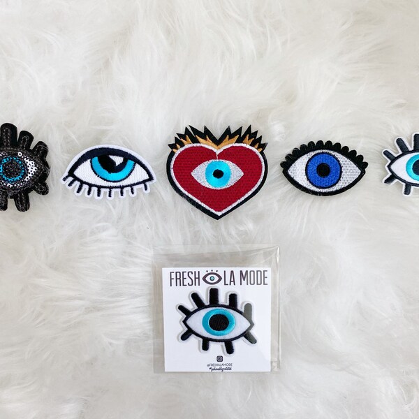 Evil Eye Patch - Etsy
