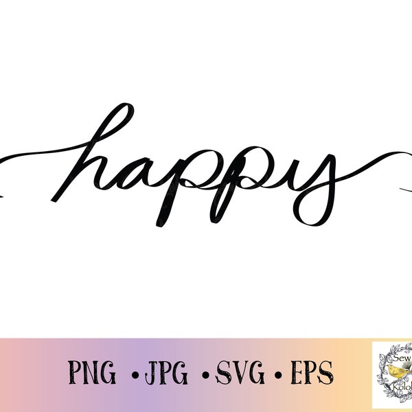 Calligraphy Happy - Etsy