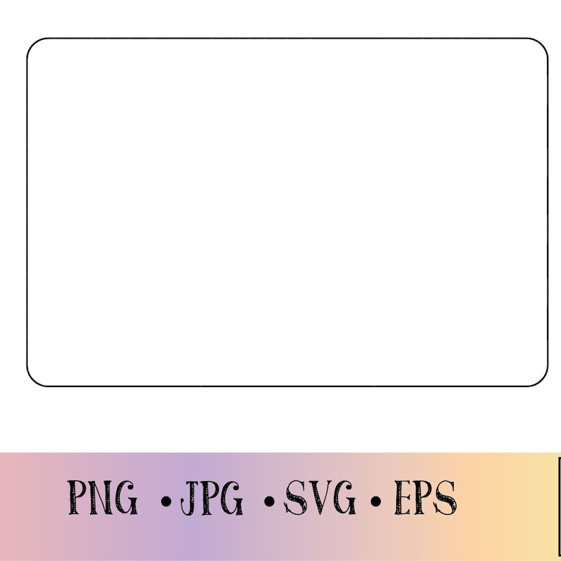 Rounded Corner Art Frames - Etsy