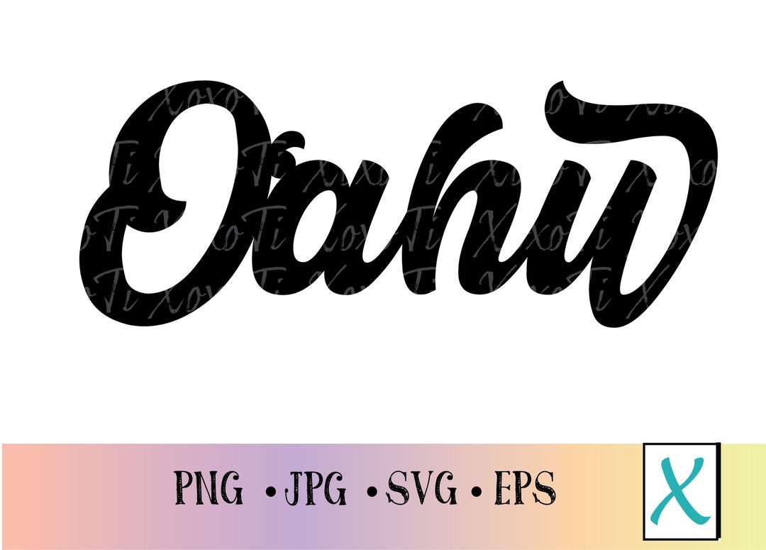 Hawaii|oahu|hawaii Svg|clipart|sticker Decal|hawaii Cut File|cricut ...