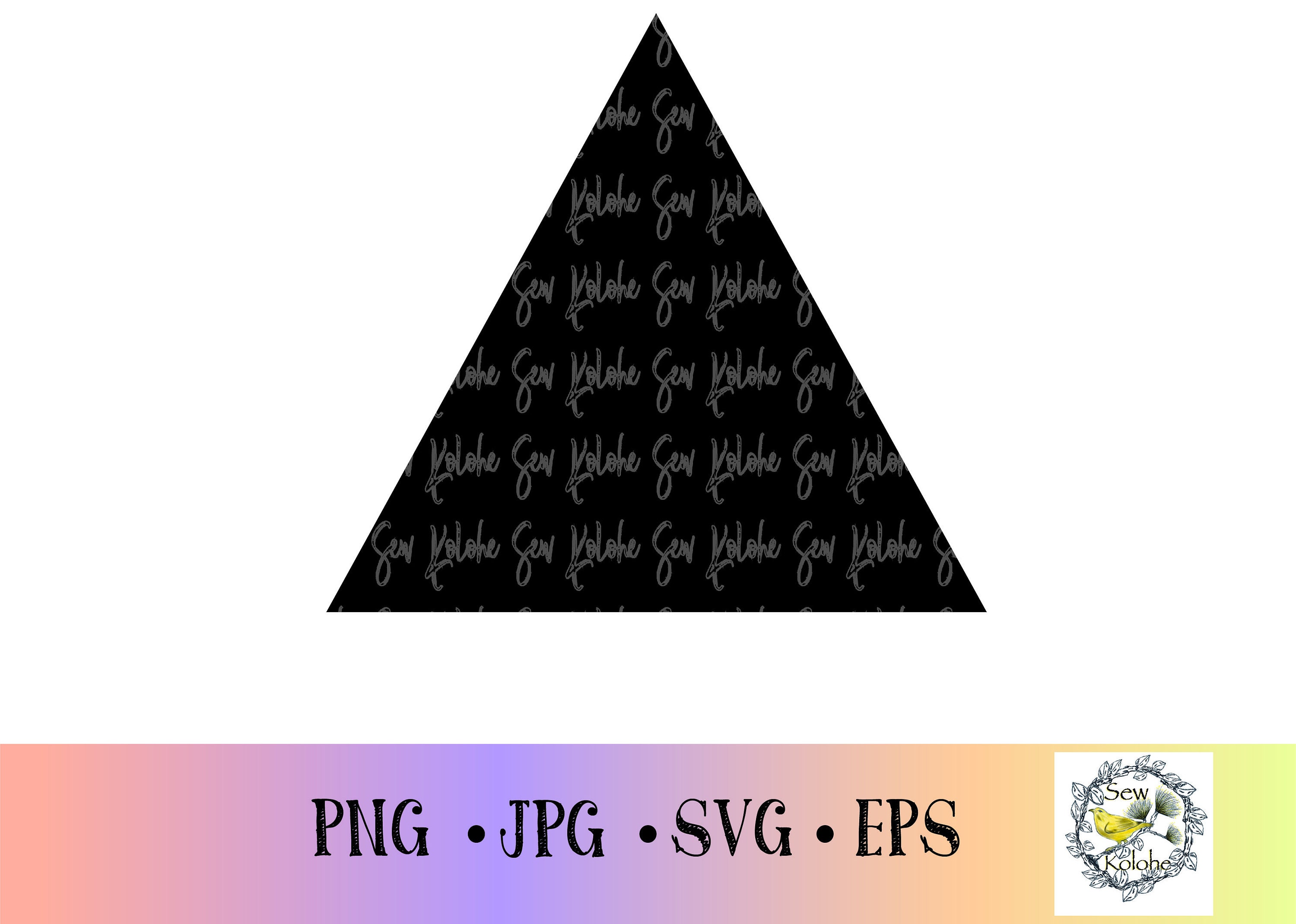 Einfache Dreieck Form Datei Form SVG Dreieck PNG Dreieck - Etsy Schweiz