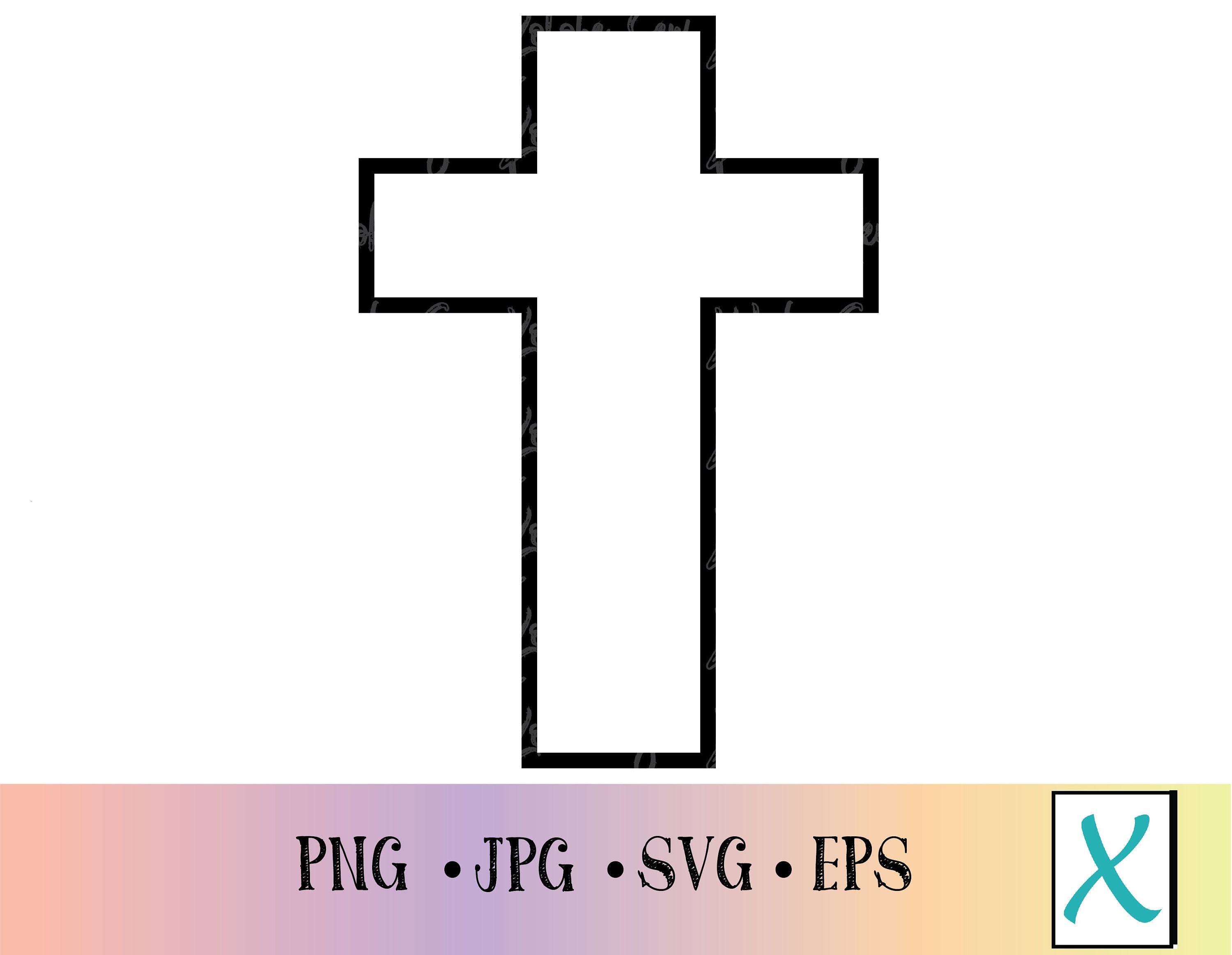 Simple Cross Clipart