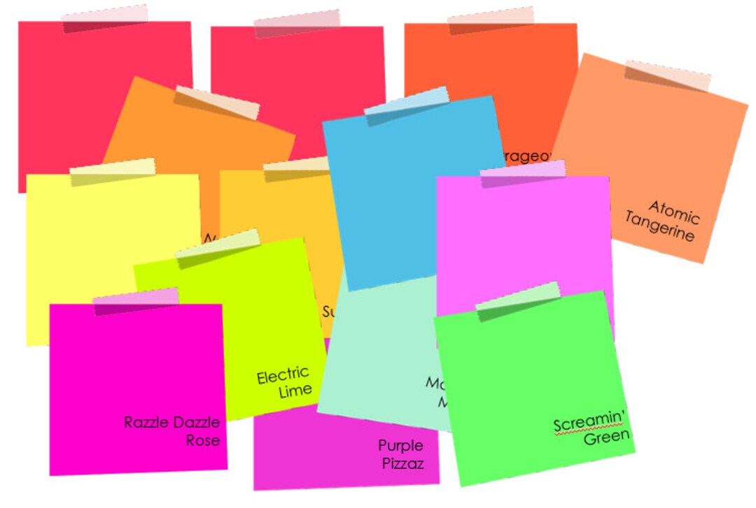 Square Notes Digital Sticker Book Elements for Good Notes Planners ...