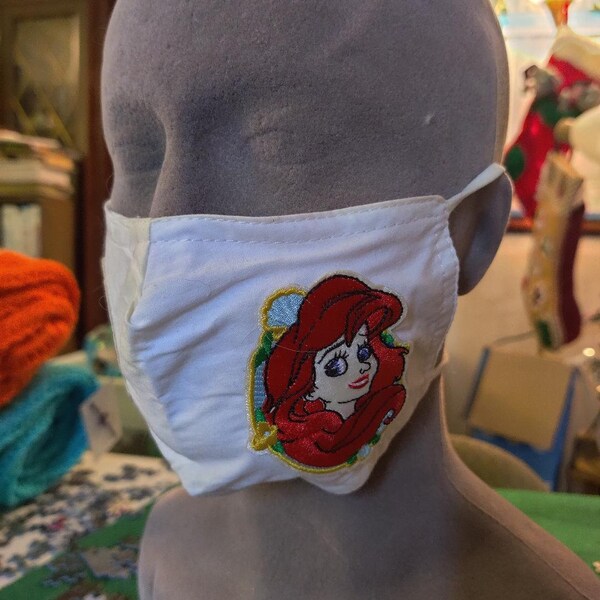 Ariel Face Mask - Etsy