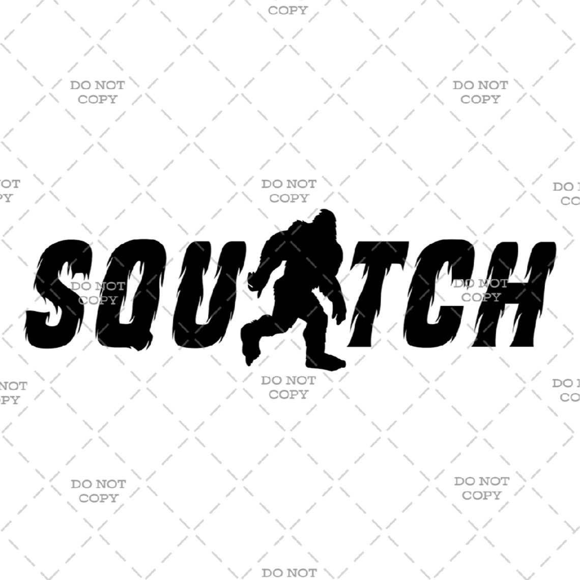 Sasquatch Bigfoot Squatch - Digital Download (svg, Png, Jpg, Pdf) - Etsy