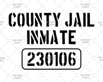 County Jail Inmate Svg, County Jail Inmate Png, County Jail Inmate Jpg ...