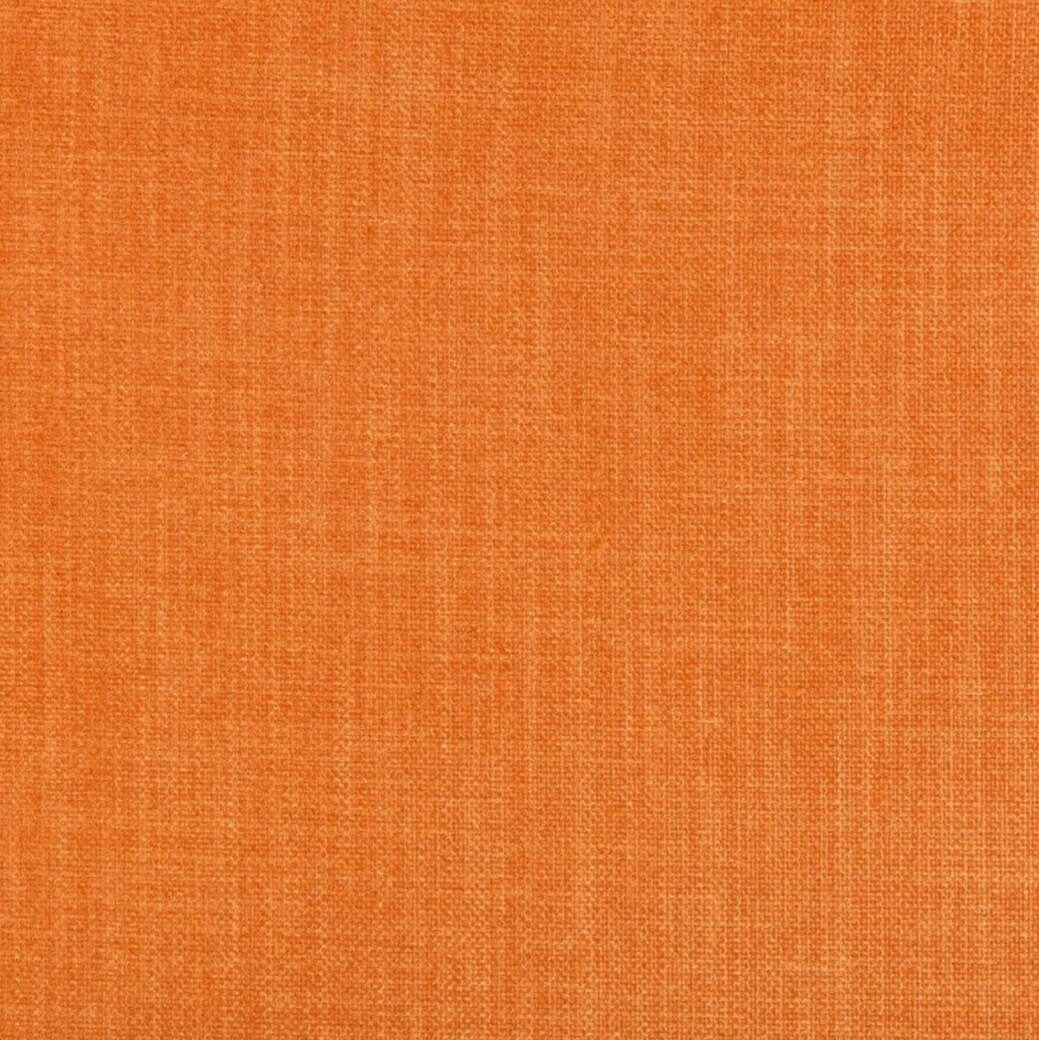 Solid Orange Print Fabric-Upholstery Fabric-Fabric By the | Etsy