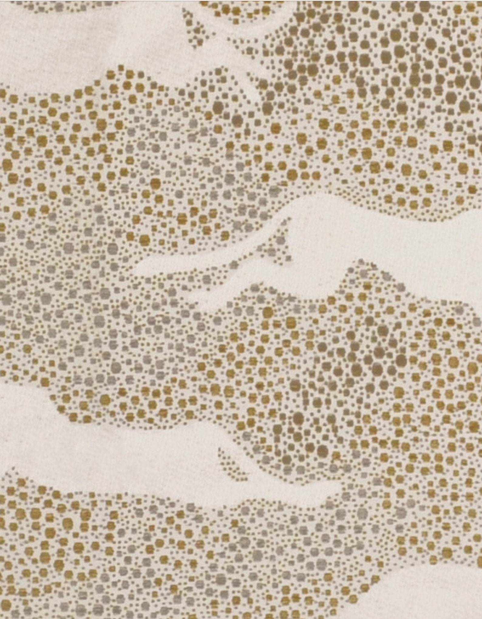 Animal Print-chenille Print-saffron Print-neutral Print-woven - Etsy