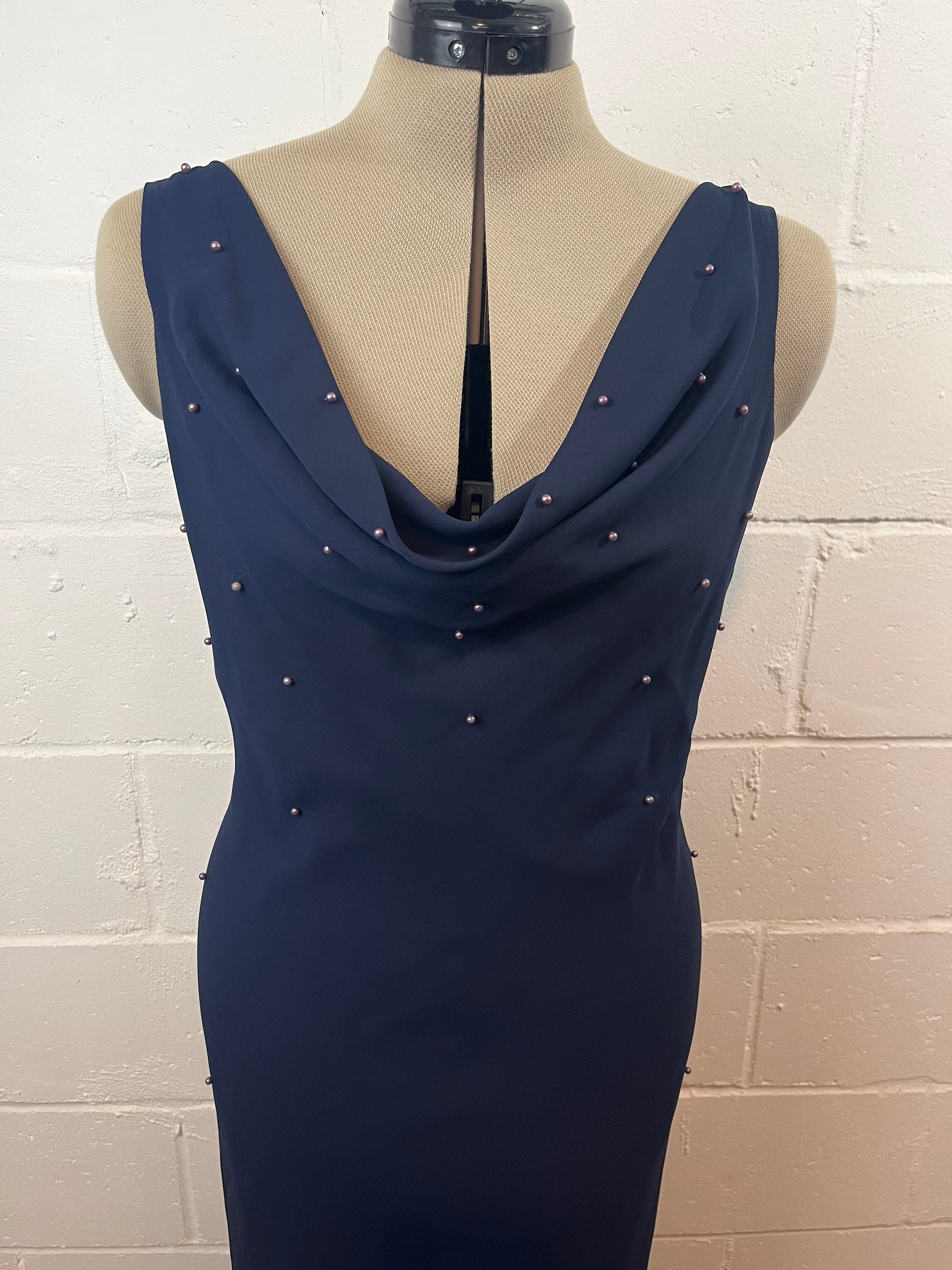 Cowl Neck Gown - Etsy