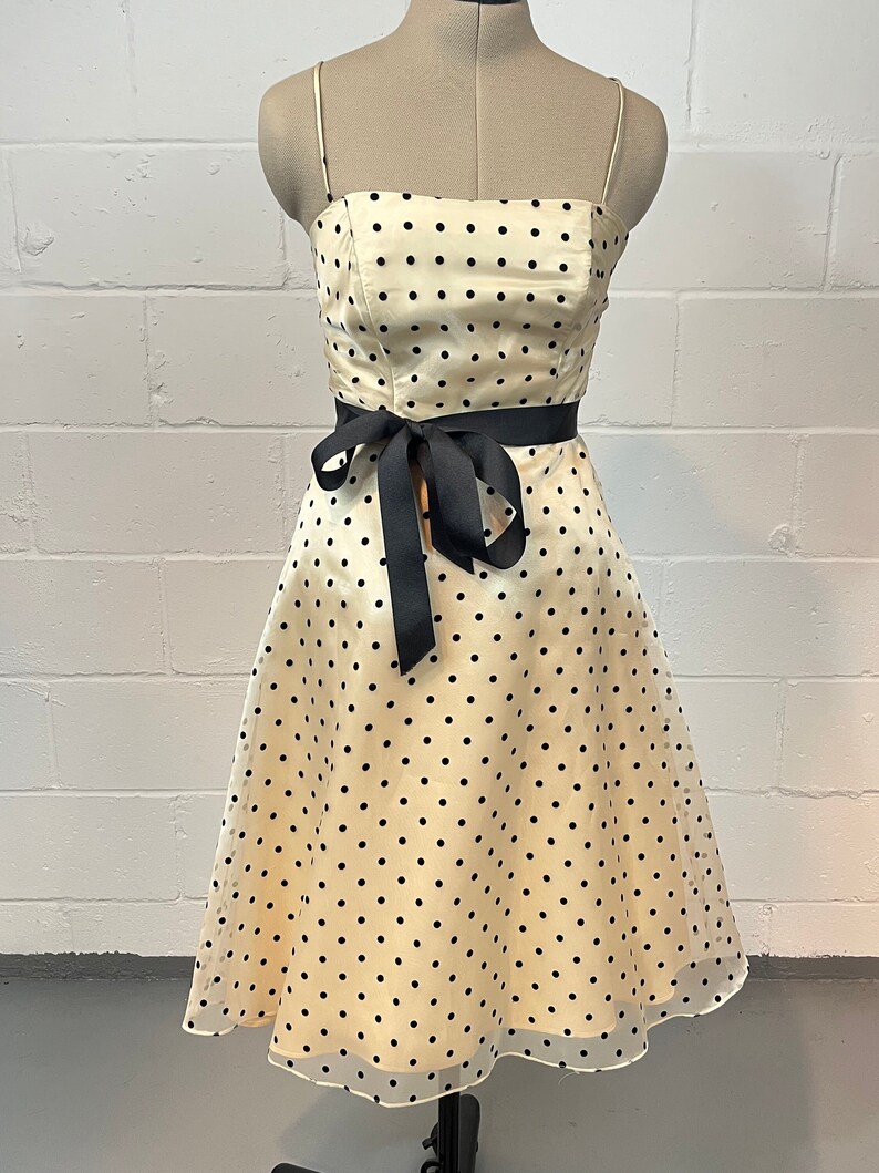 Polka Dot Party Dress - Etsy