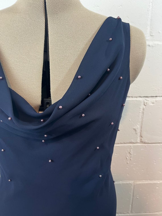 Passports blue cowl neck - Gem