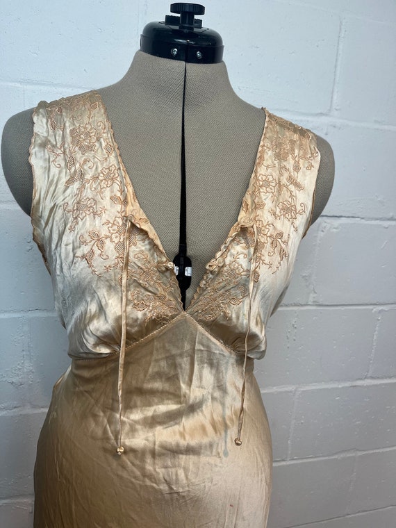 Silk Bias Cut Dress Gem