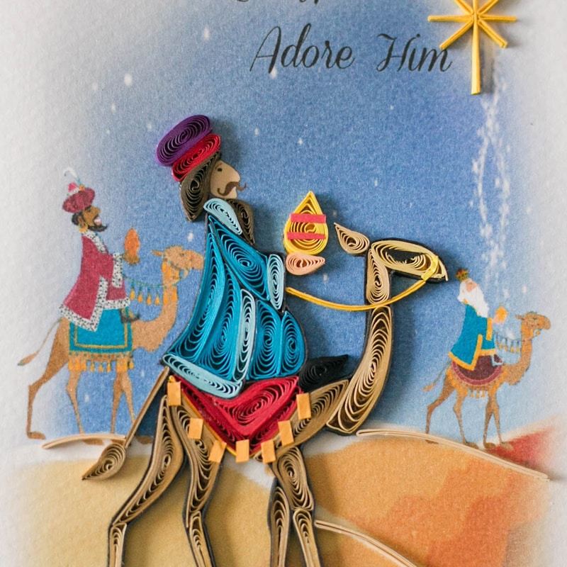 Three Kings Card - Etsy