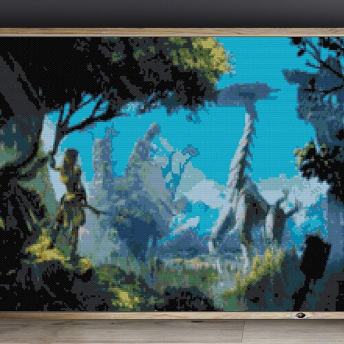 Horizon Zero Dawn Aloy Nora Brave Seeker GAIA Tallneck Machine - Etsy UK