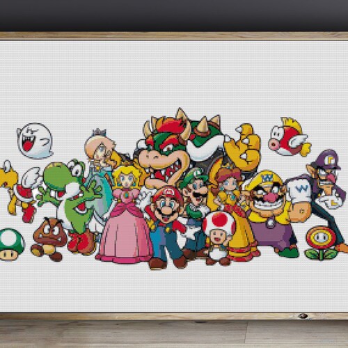 Toad Cross Stitch Pattern | Etsy