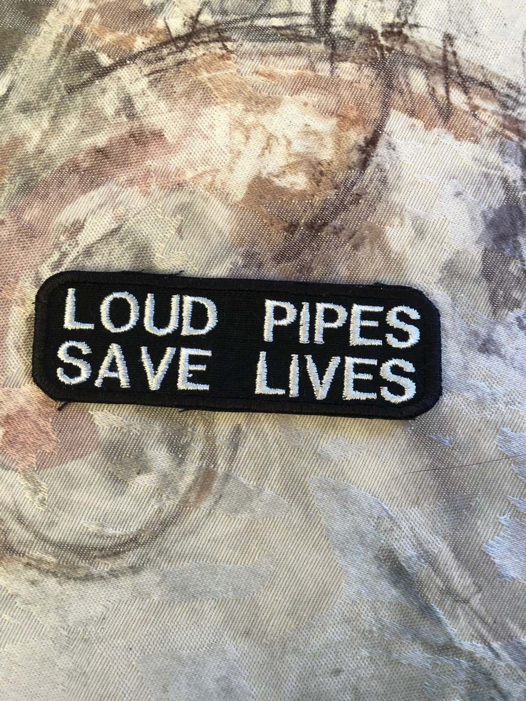 Loud Pipes Patch Patches Biker Patch Funny Patch Biker - Etsy