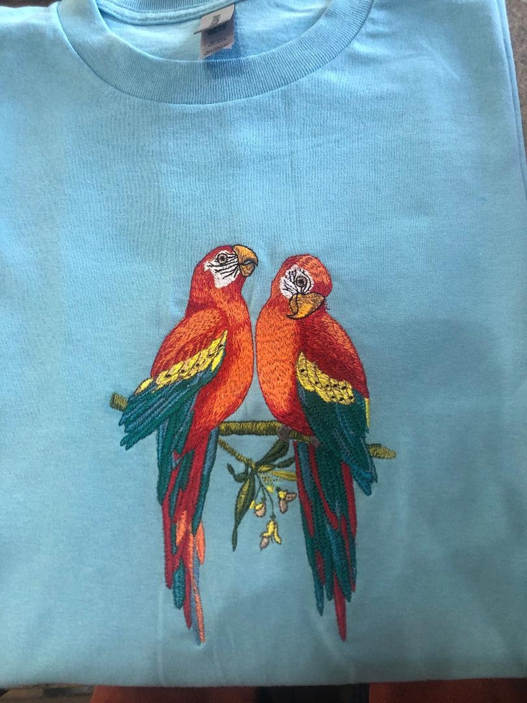 Parrots, Parrot Shirt, Colorful Parrots, Margaritaville Parrots - Etsy