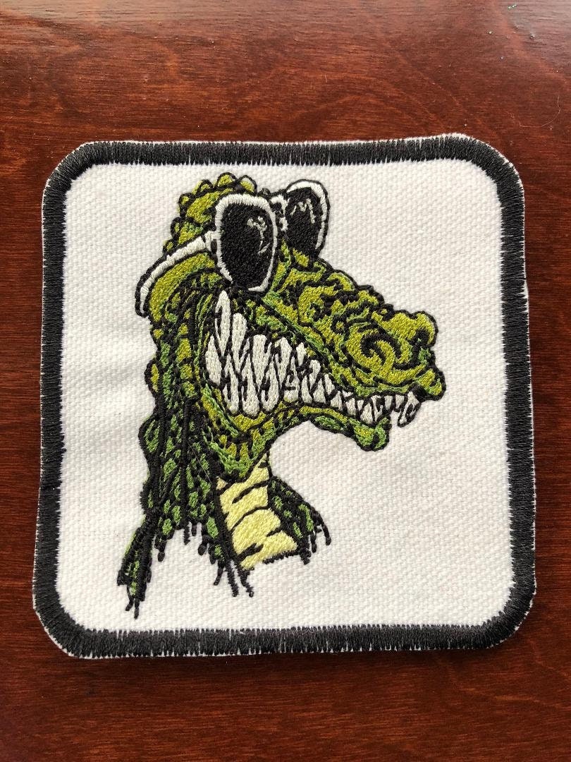 Gator Patch Cool Gator Patch Patches - Etsy