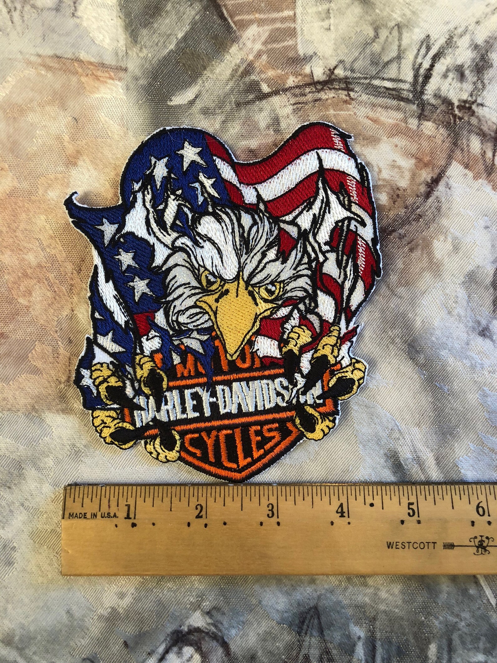 Harley Davidson Patch Harley Davidson American Pride Patch - Etsy