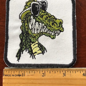 Gator Patch, Cool Gator Patch, Patches, - Etsy