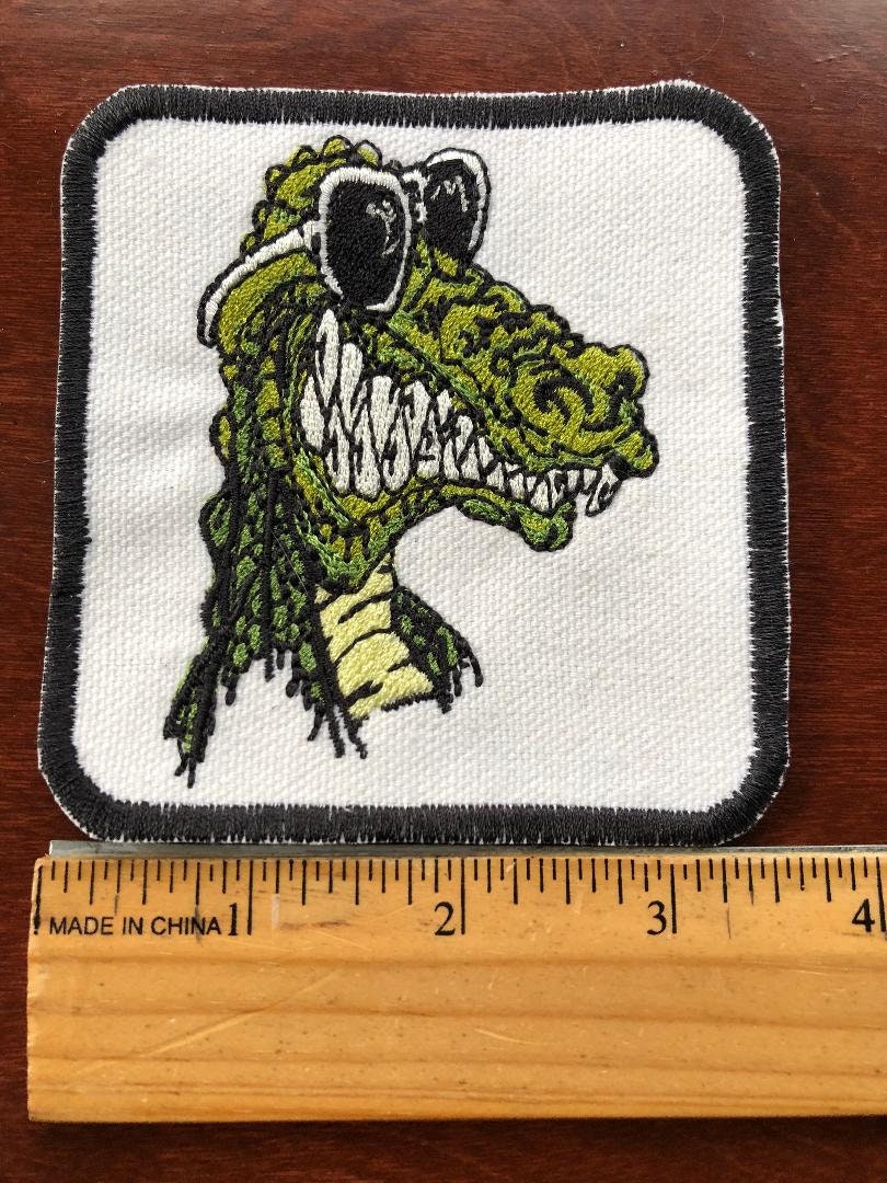 Gator Patch Cool Gator Patch Patches - Etsy