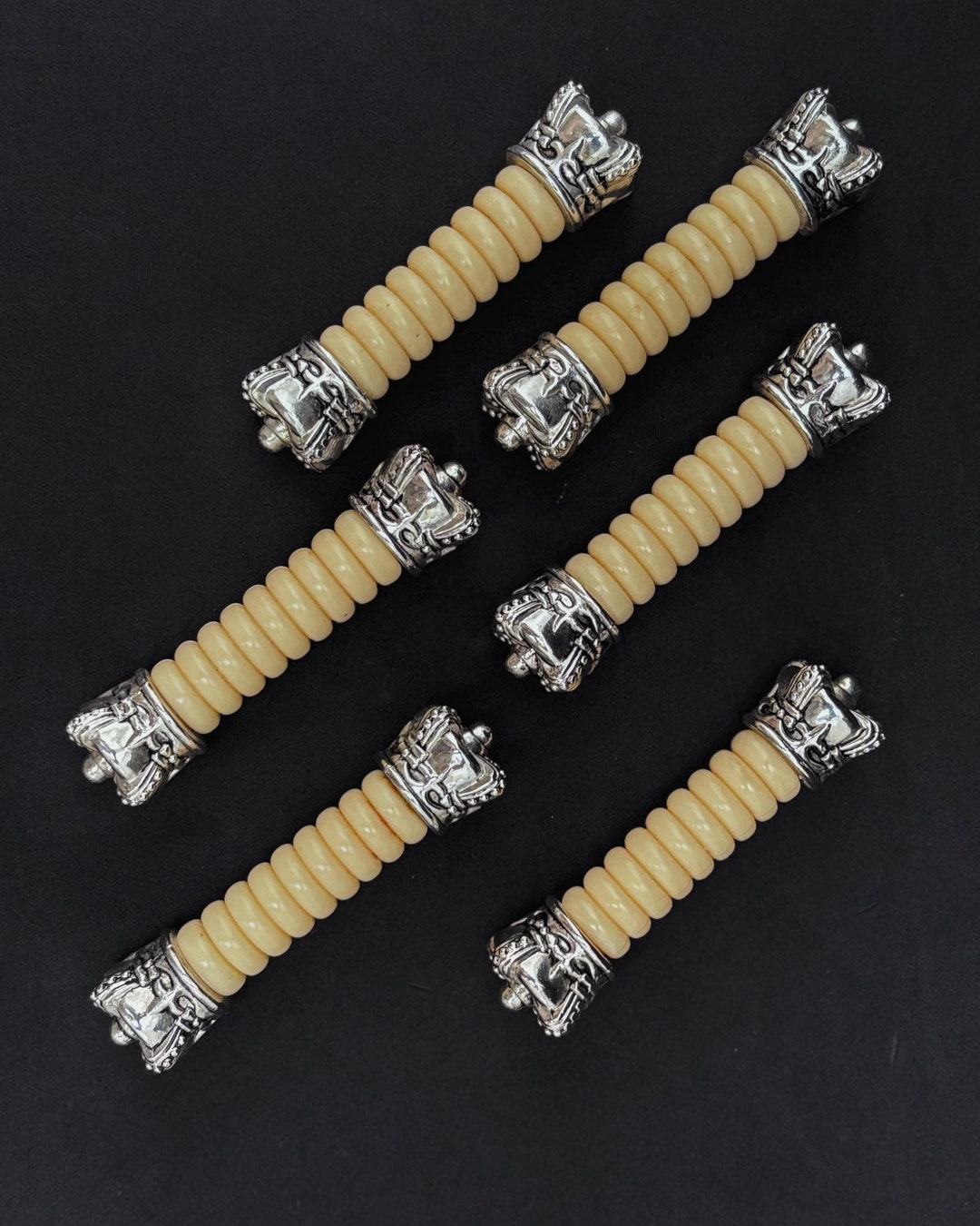 Vintage Knife Rest Set 6 Cutlery Holder Boho Chic Table Bohemian Table ...